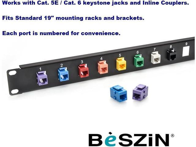 Click here for Blank Patch Panel for Keystone Jack Cat.5E  Cat.6... prices