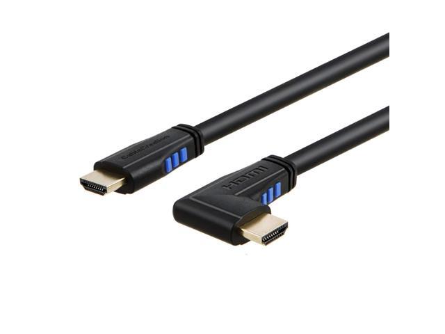 Click here for CableCreation 6ft 4K HDMI Cable  Left Angle 90 Deg... prices