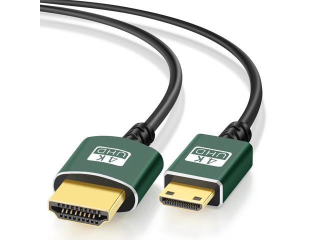 Click here for Thin Mini HDMI to HDMI Cable 10FT  Ultra Slim & Fl... prices