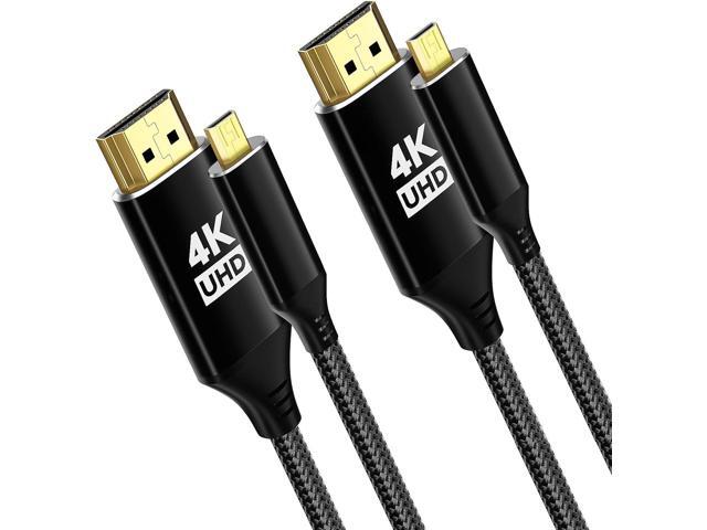 Click here for 2-Pack 8K Micro HDMI to HDMI Cable 3FT - 48Gbps HD... prices