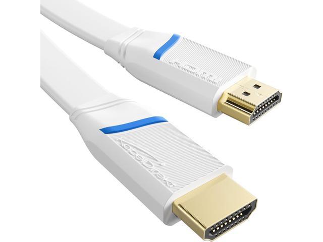 Click here for HDMI Cable Flat 10ft 4K@60Hz (Flat Cable for Layin... prices