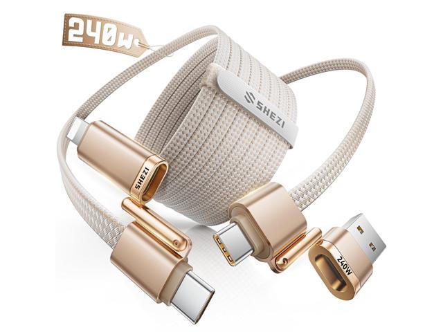 Click here for SHEZI 4-in-1 Compatible with USB C to Lightning Ca... prices