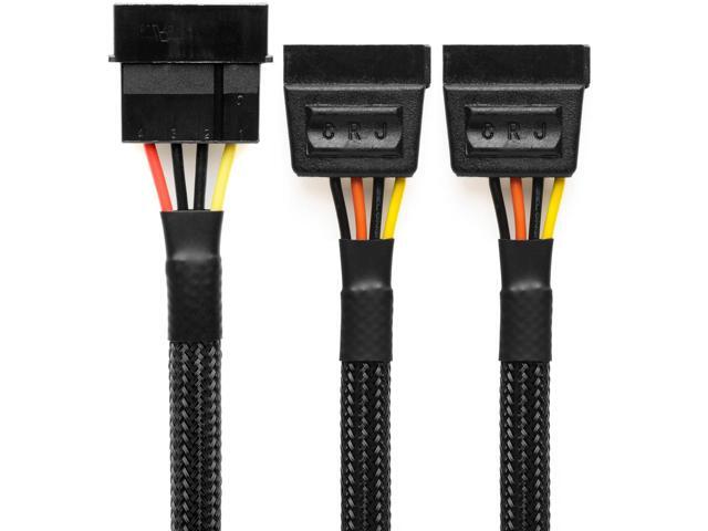 Click here for CRJ 4-Pin Molex to Dual 15-Pin SATA Power Adapter... prices