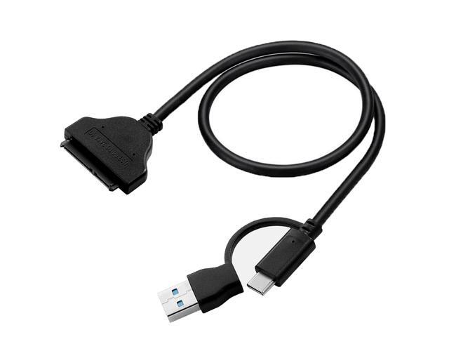 Click here for FANBLACK 2-in-1 SATA to USB Cable 1.6ft  USB-C/USB... prices