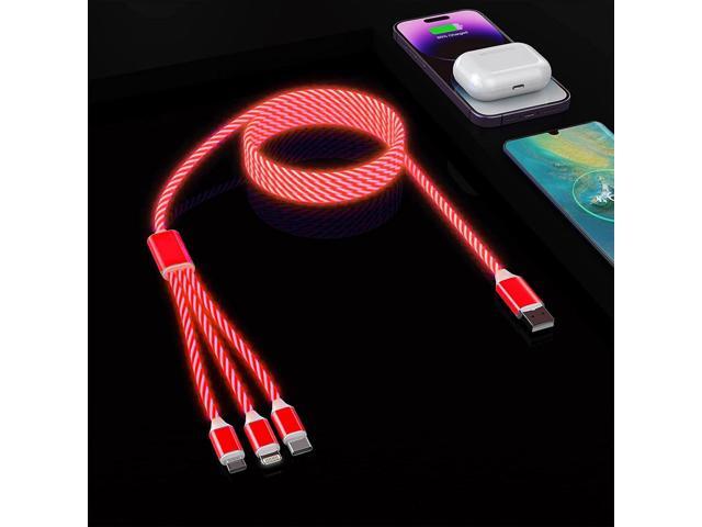 Click here for 4Ft LED Light Up Flowing Multi 3 in 1 USB Universa... prices