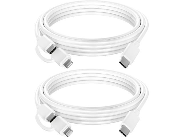 Click here for Quntis 2 in 1 USB C to C/Lightning Cable  2Pack 6.... prices