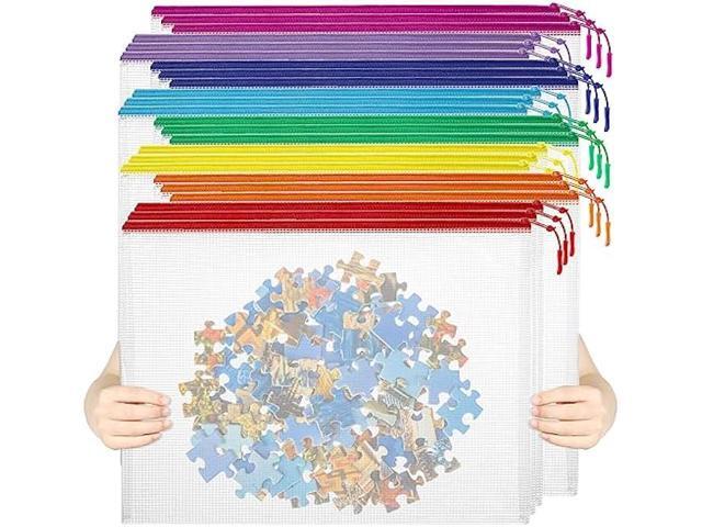 Click here for YOPCDJ 24pcs Mesh Zipper Pouch File Bags Puzzle St... prices