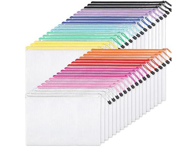 Click here for EOOUT 36pcs Plastic Mesh Zipper Pouch Document Bag... prices
