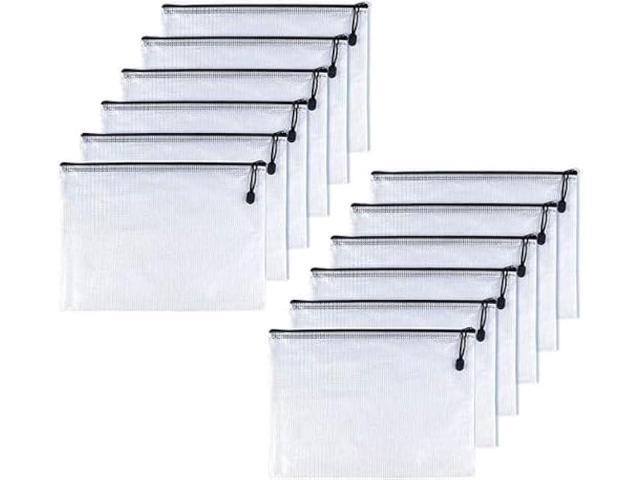 Click here for Oaimyy-A4(9x 13 12 Pcs) Plastic Mesh Zipper Pouch... prices