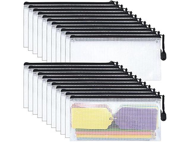 Click here for 22 Pcs A6 Zipper File Bags  Mesh Zipper Pouch Docu... prices