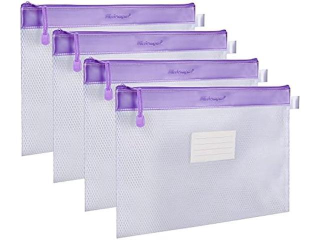 Click here for Zipper File Bag  Wisdompro 4 Pack A4 Size Paper Do... prices