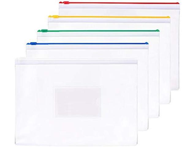 Click here for MyLifeUNIT Zipper File Bags  A4 Plastic Folders Wa... prices
