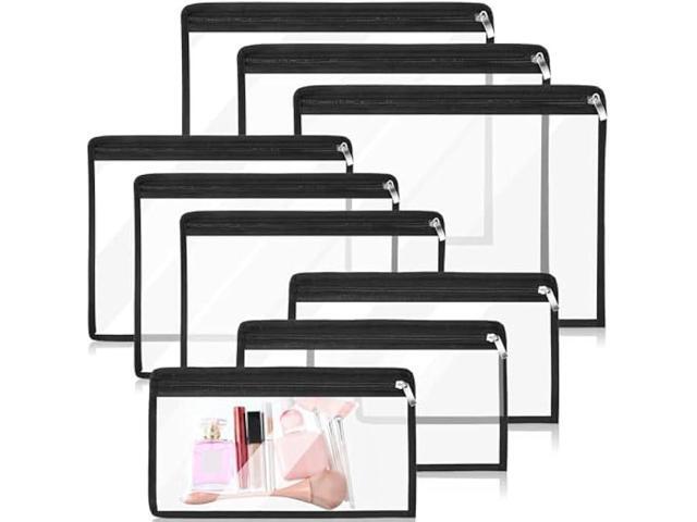 Click here for Chengu 9 Pack Clear Zipper Pouches Multipurpose PV... prices