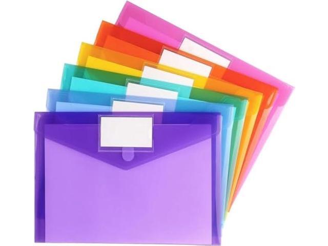 Click here for Plastic File Folders A4  6PACK Plastic Envelope Fo... prices