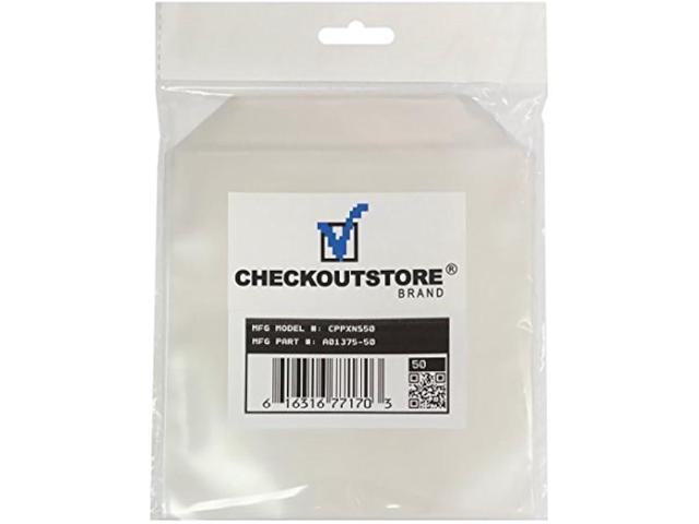 Click here for 100 CheckOutStore® Clear Storage Pockets (6 x 6) prices