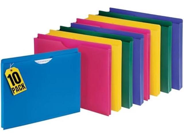 Click here for 1InTheOffice Poly File Jacket File Folder  Letter... prices