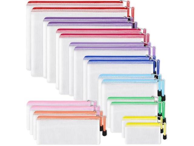 Click here for EOOUT 20pcs Mesh Zipper Pouch  Waterproof Zipper B... prices