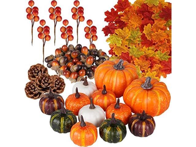Click here for Artmag 162 Pcs Fall Artificial Maple Leaves  Harve... prices