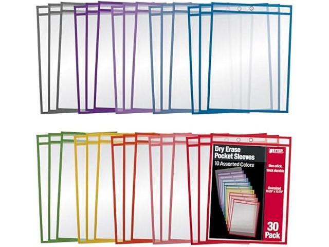 Click here for Dry Erase Pocket Sleeves  30 Count  Crystal Clear... prices