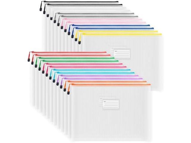 Click here for BOPART Extra Large Mesh Zipper Pouch Bags - 24pcs... prices