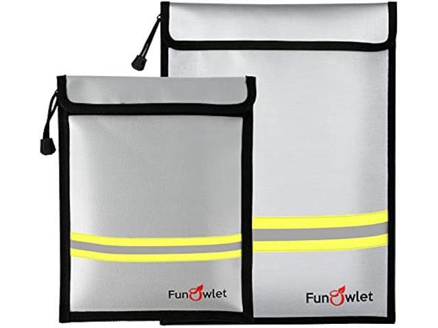 Click here for Fireproof Waterproof Money Document Bag - 2 Pack S... prices