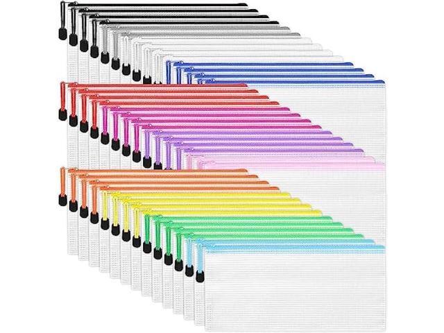 Click here for LABUK 42pcs Small Zipper Pouch  9.5x4.3 Inches Mes... prices