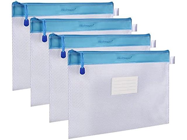 Click here for Zipper File Bag  Wisdompro 4 Pack A4 Size Paper Do... prices