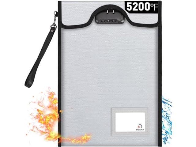 Click here for Fireproof Document Bag with Lock (5200)  15x 11Fir... prices