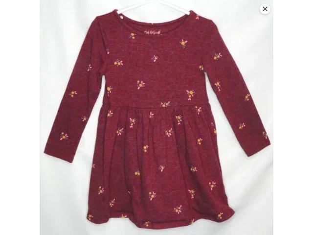 Click here for Cat & Jack Burgundy Flower Girl Dress  3T prices