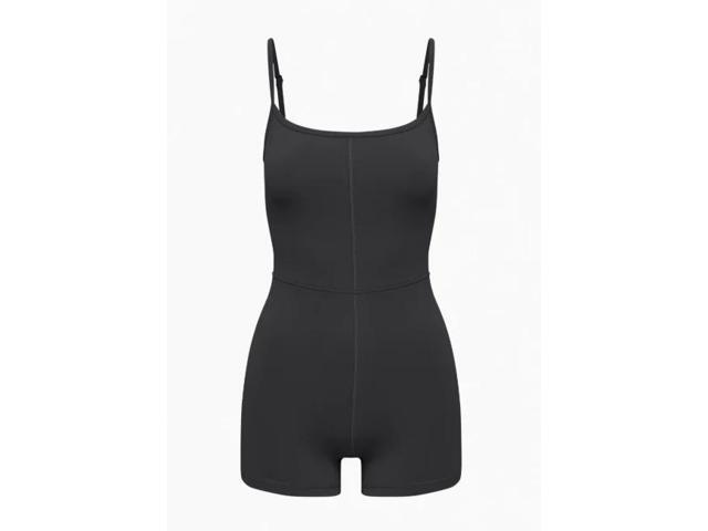 Click here for Aritzia Golden BUTTER Essential 5 Romper  Black  2... prices