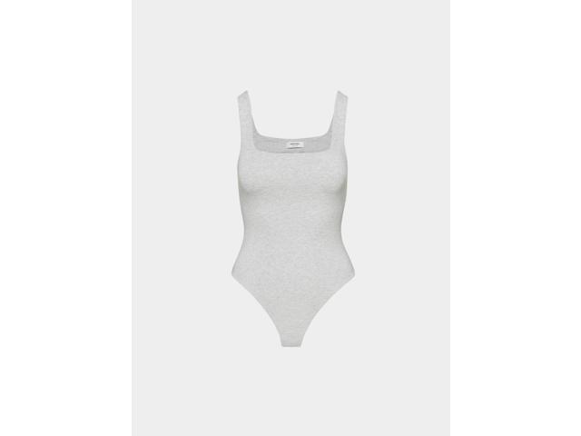 Click here for Aritzia Casual Contour Squareneck Bodysuit  Heathe... prices