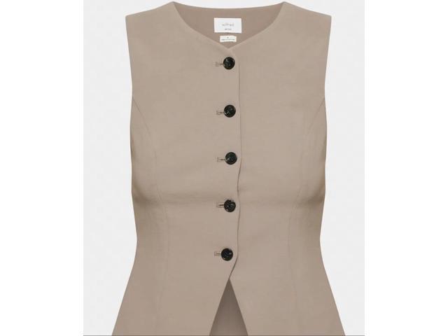 Click here for Aritzia Wilfred Regal Vest - Crepette  Size 00 prices