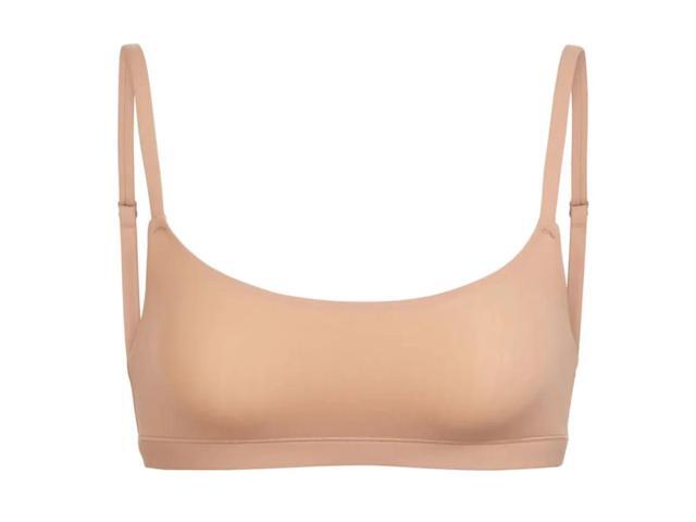 Click here for Skims Fits Everybody Scoop Bralette  Ochre  Medium prices