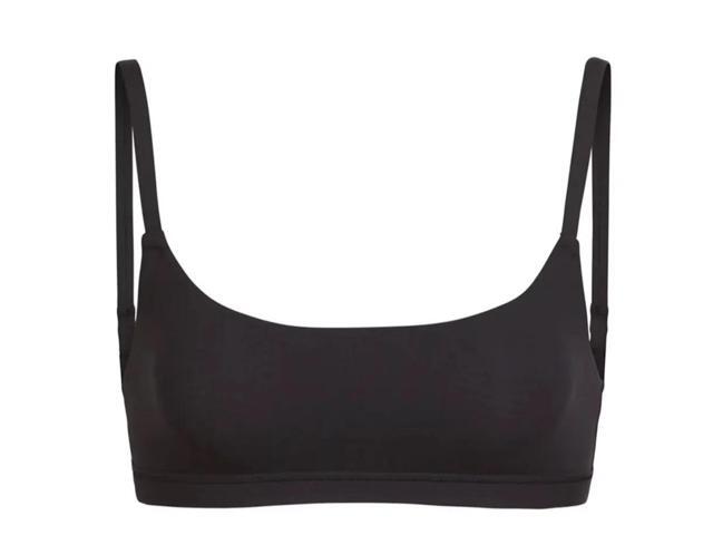 Click here for Skims Fits Everybody Scoop Bralette  Soot  Small prices