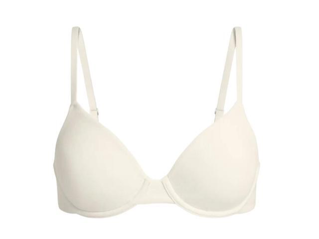 Click here for Skims Cotton Jersey Underwire Bra  Bone  36D prices