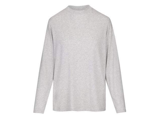 Click here for Skims Boyfriend Long Sleeve T-Shirt  Light Heather... prices