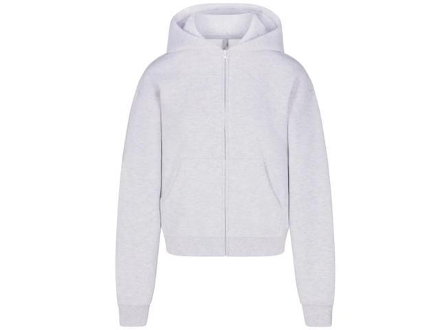 Click here for Skims Cotton Fleece Full Zip Hoodie prices