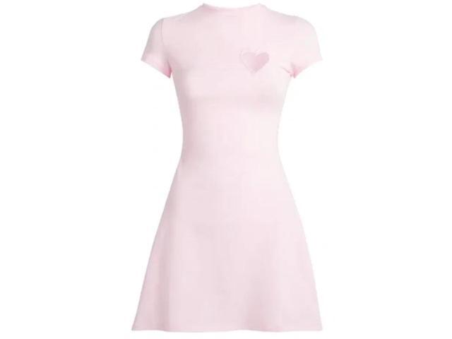 Click here for Skims Cotton Jersey Heart Dress  Cherry Blossom  L... prices