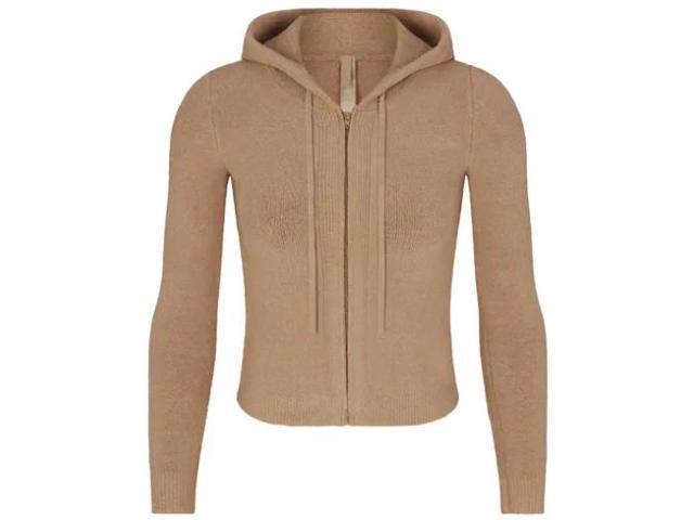 Click here for Skims Cozy Light Zip UP  Desert  XS prices