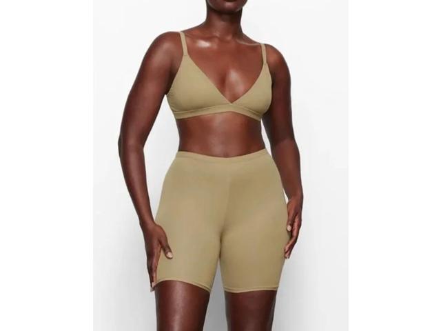 Click here for SKIMS Fits Everybody Bike Short  Khaki  Small prices