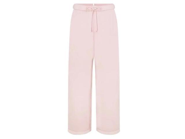 Click here for Skims Cotton Fleece Classic Straight Leg Pant  Bar... prices