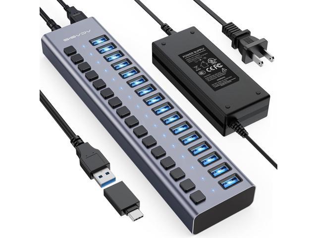 Click here for Powered USB 3.0 Hub  ACASIS 16 Ports USB 3.0 Hub w... prices