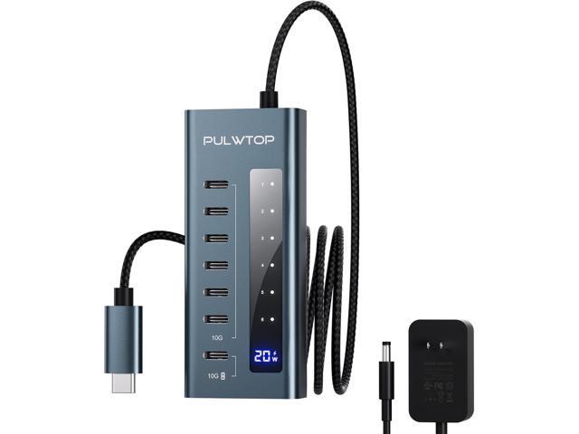 Click here for USB C Hub for Laptop  7 in 1 10Gbps USB Adapter Su... prices