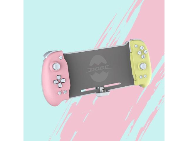 Click here for DOBE TNS-1188 PINK & YELLOW Eggshell Controller Gr... prices