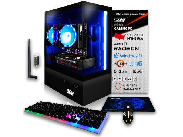 Click here for SAAV X11 2025 Gaming PC Tower Computer  AMD Ryzen... prices