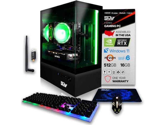 Click here for SAAV X11 2025 Gaming PC Tower Computer  AMD Ryzen... prices