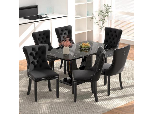 Click here for Sumdeal 5/7-Piece Dining Set  Includes a 63-inch M... prices