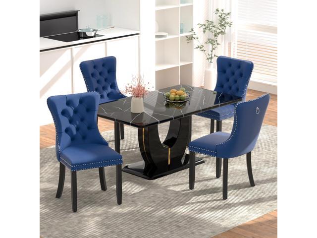 Click here for Sumdeal 5/7-Piece Dining Set  Includes a 63-inch M... prices