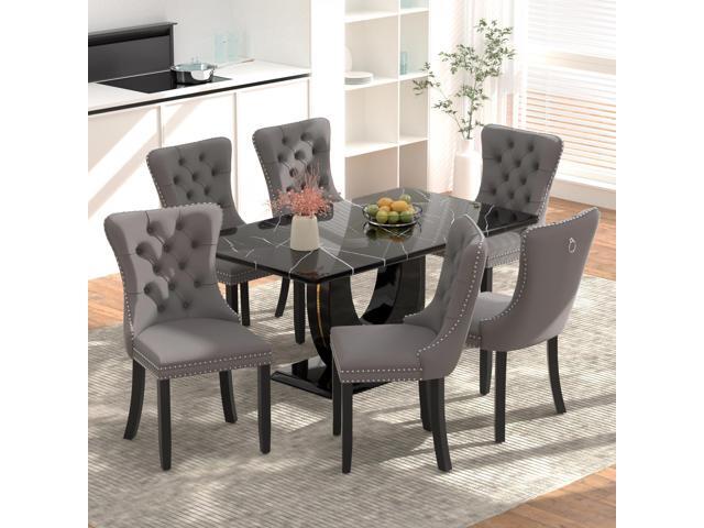 Click here for Sumdeal 5/7-Piece Dining Set  Includes a 63-inch M... prices