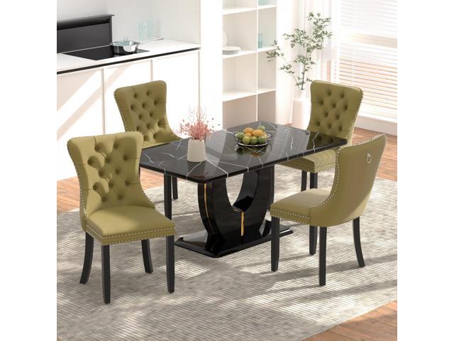 Click here for Sumdeal 5/7-Piece Dining Set  Includes a 63-inch M... prices